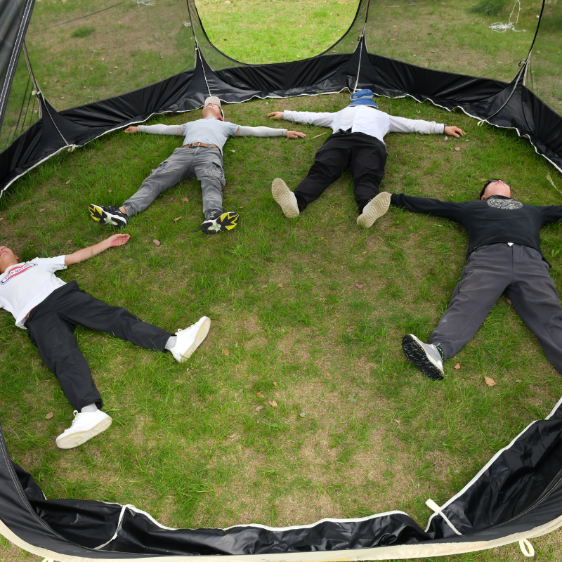 Automatic Pop-Up Hexagonal Mosquito Net Tent | Sun Protection ...